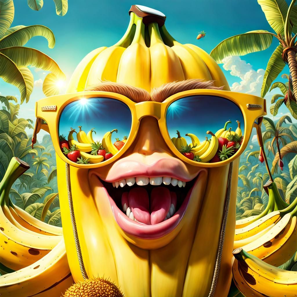 Banana Bonanza - AI Generated Artwork - NightCafe Creator