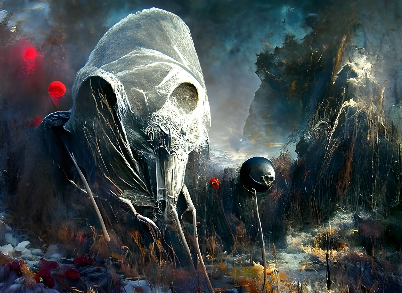 the reaper - AI Generated Artwork - NightCafe Creator