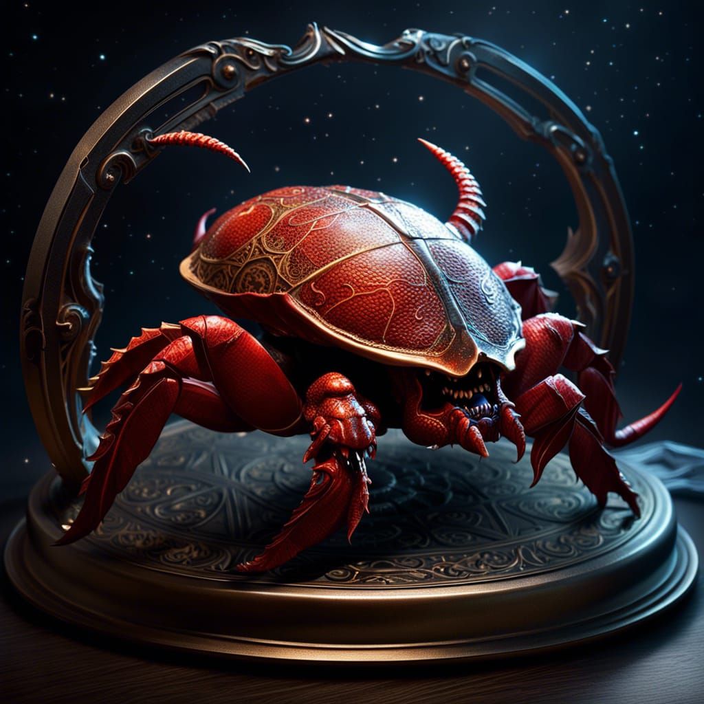 Cancer zodiac sign - AI Generated Artwork - NightCafe Creator