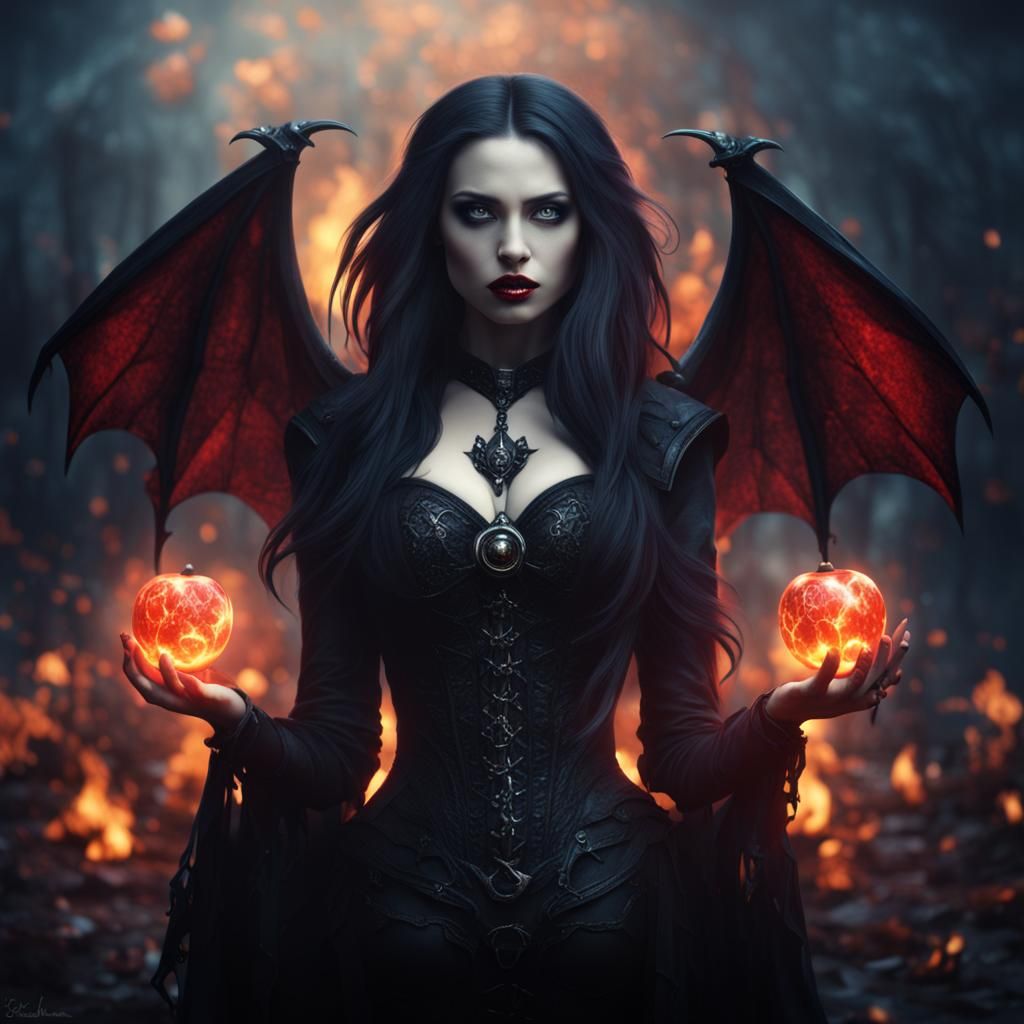 Beautiful vampire - AI Generated Artwork - NightCafe Creator