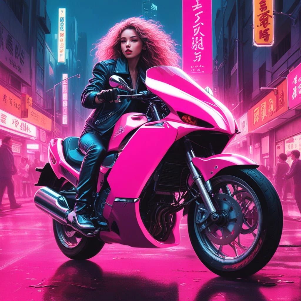 Cyberpunk Tokyo Rider - Cyberpunk Tokyo Rider