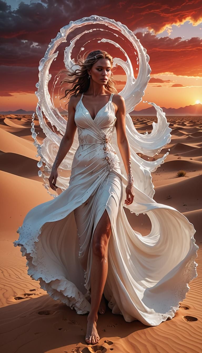 desert goddess - AI Generated Artwork - NightCafe Creator
