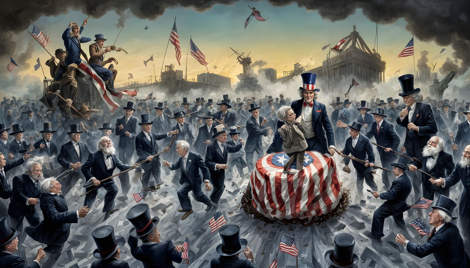 Uncle Sam is a greedy egoist - Uncle Sam is a greedy egoist