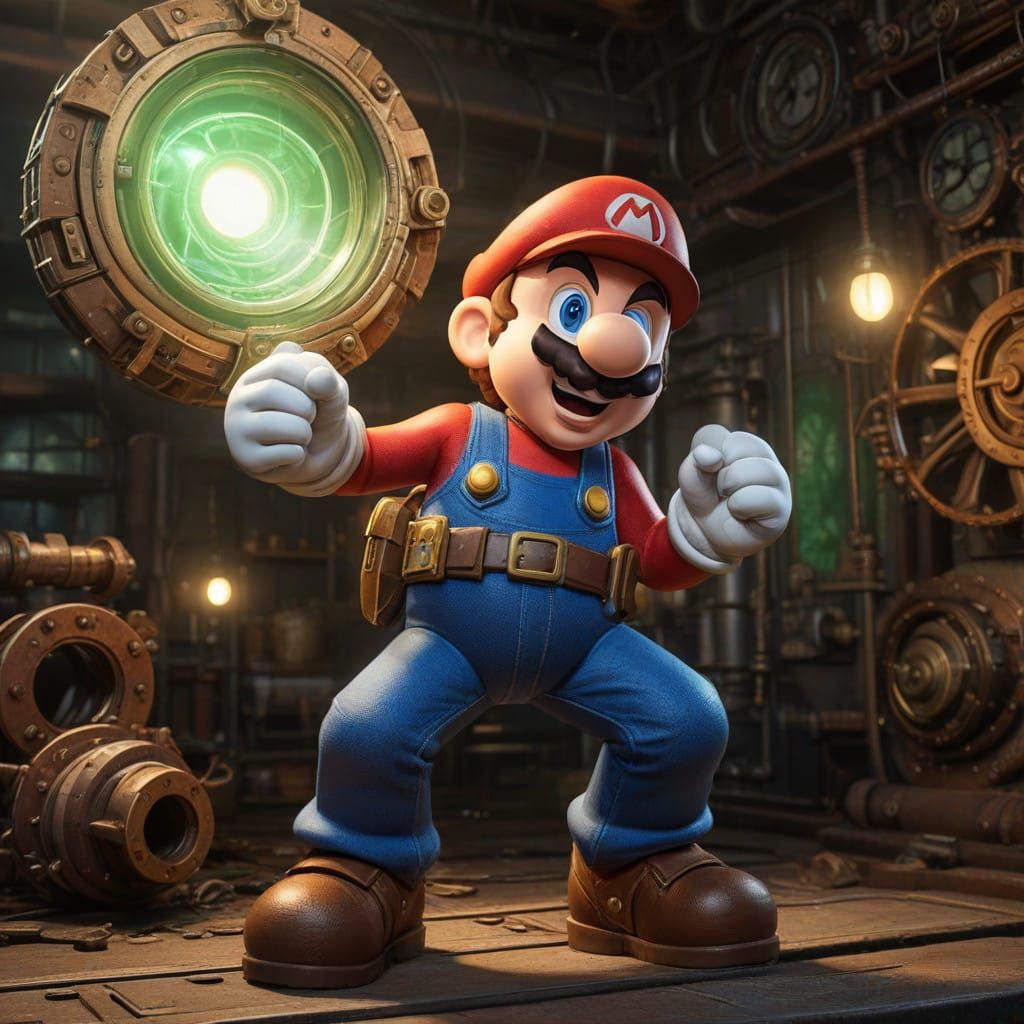 Stem Punk Super Mario Bros NFT Collection #010