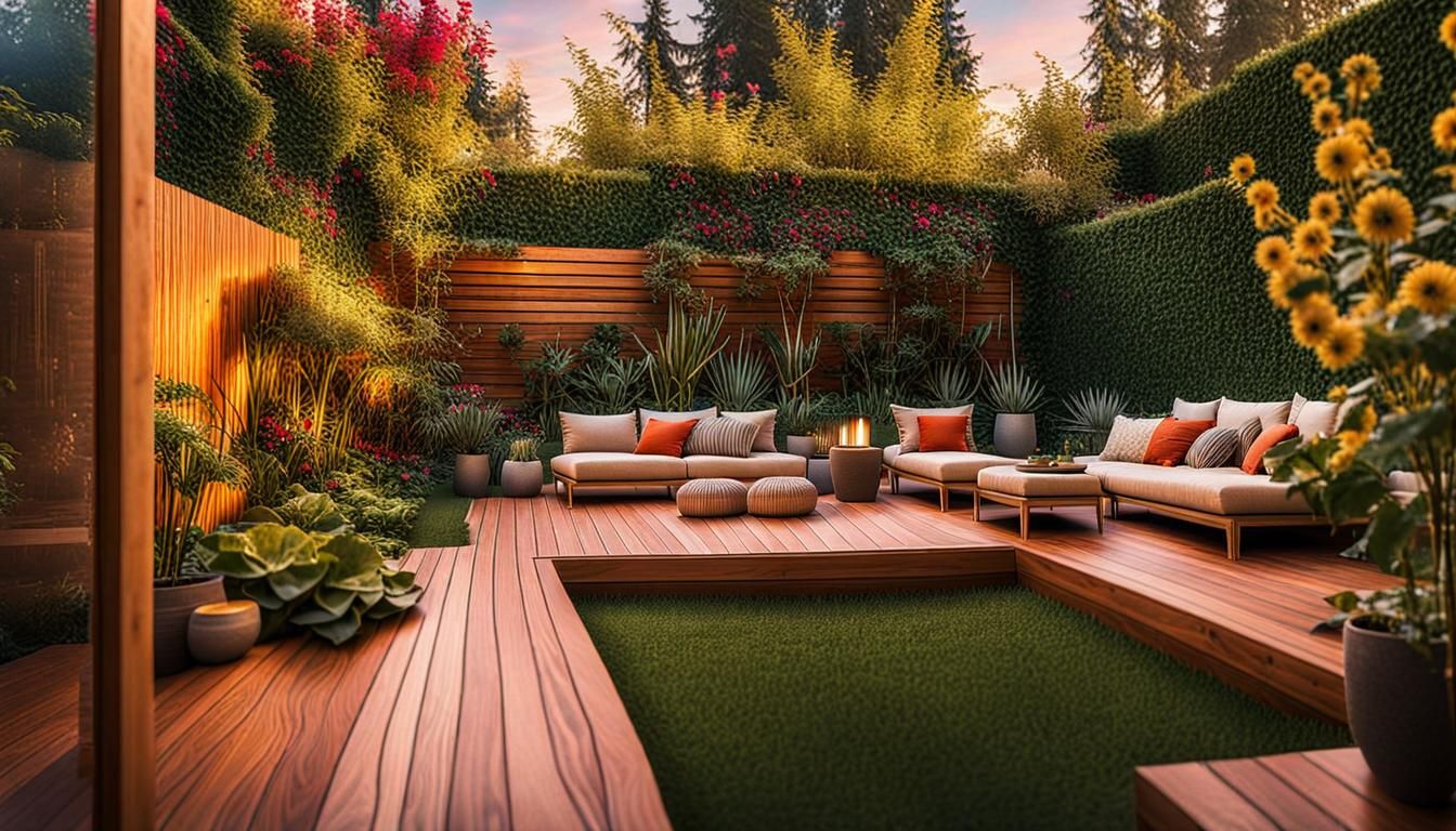 Luxurious Backyard - AI Generated Artwork - NightCafe Creator