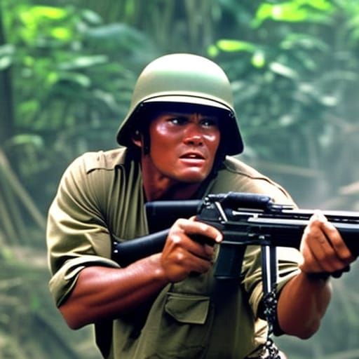 "Platoon" (1986) as directed by Bruno Mattei - AI Generated Artwork ...