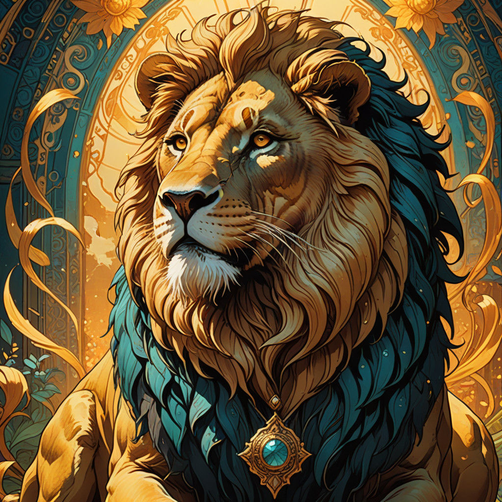 the mighty lion a chosen one the lion god chose to be a king ...