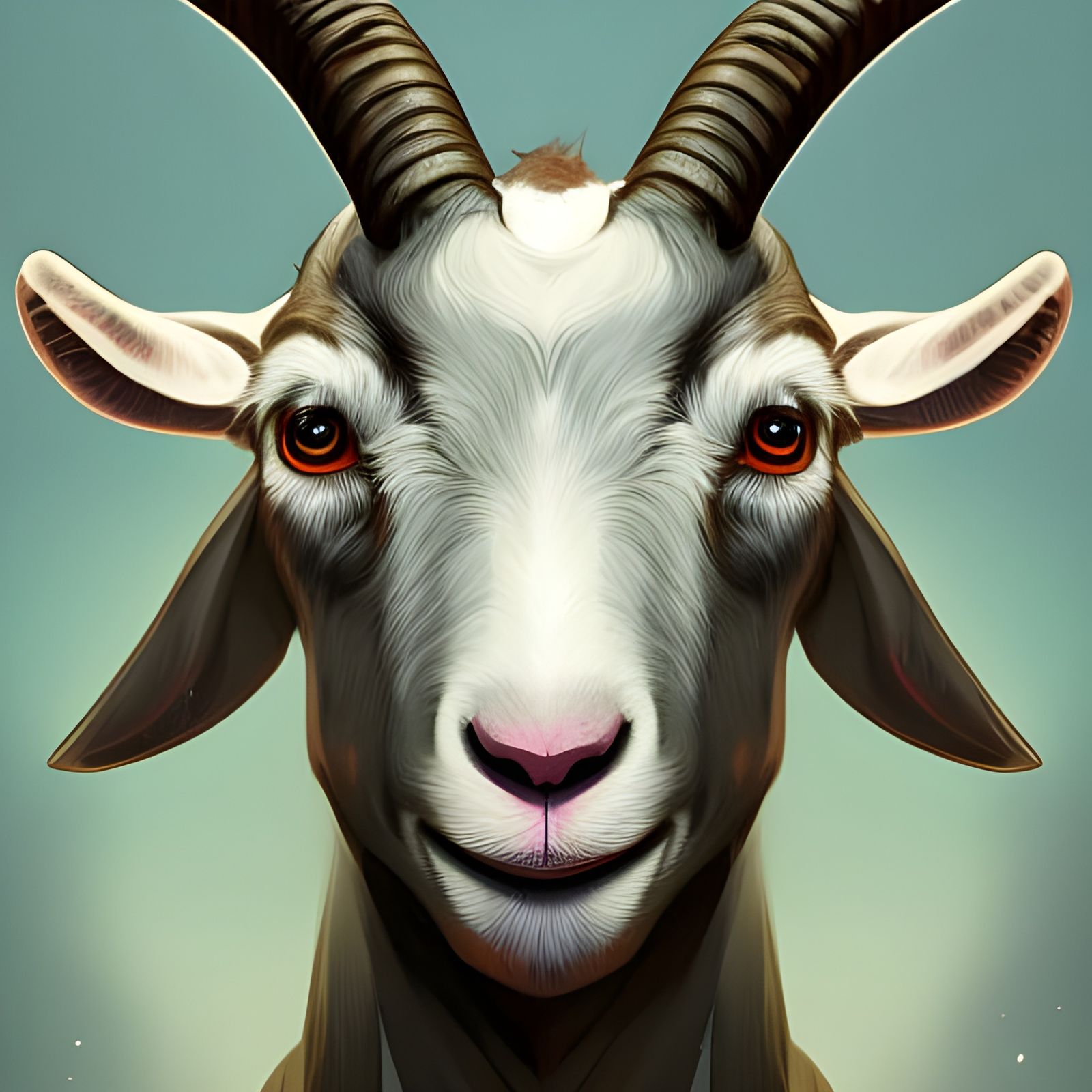 Goat - AI Generated Artwork - NightCafe Creator