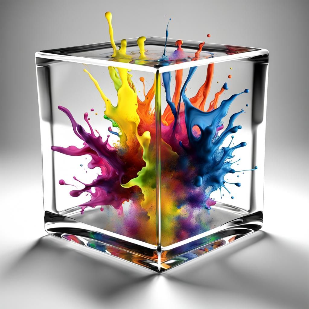 Multi coloured - AI Generated Artwork - NightCafe Creator