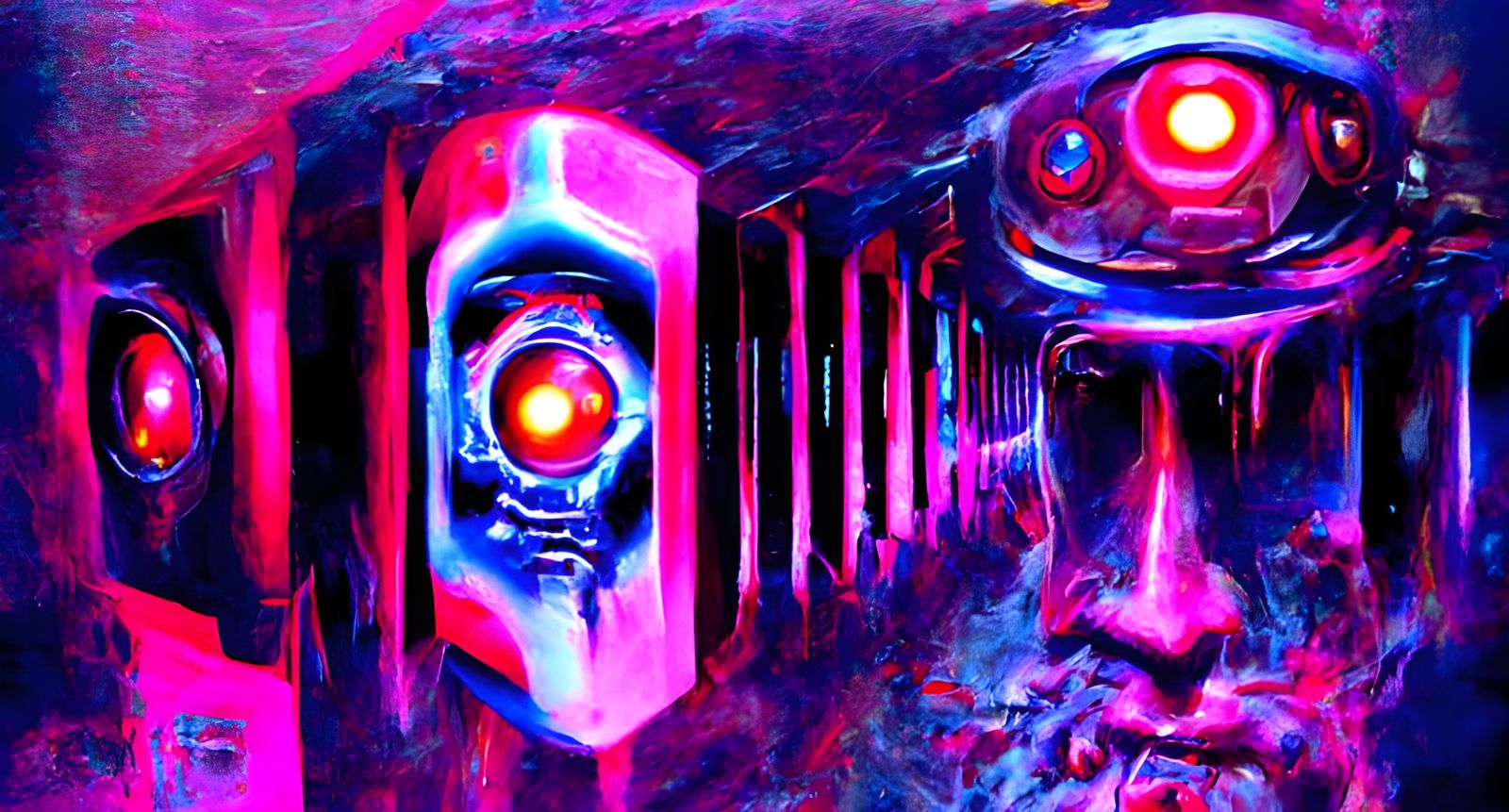 Prayers to The Machine God II - AI Generated Artwork - NightCafe Creator