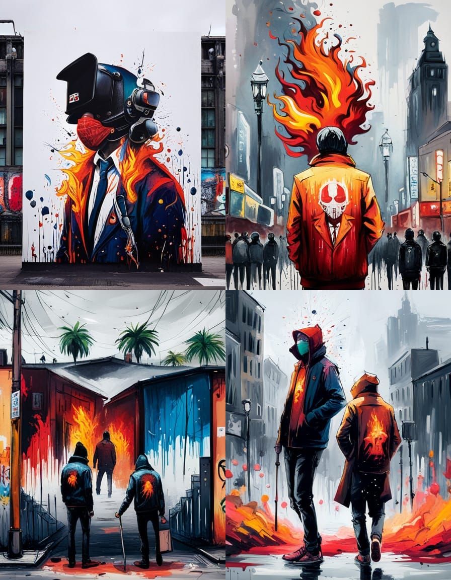 Pyropunk - AI Generated Artwork - NightCafe Creator