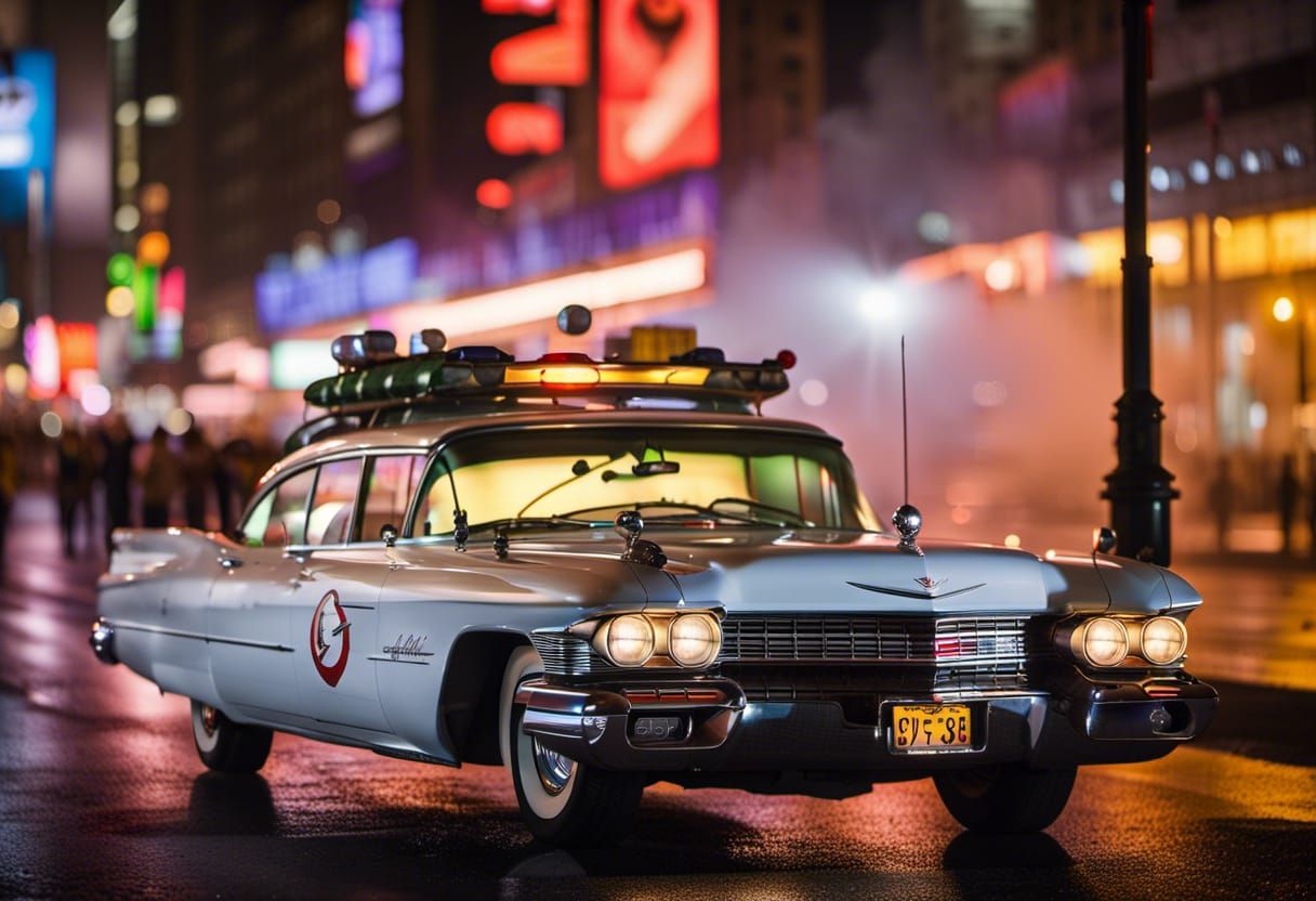 Ghostbusters' Ectomobile (1959 Cadillac Miller-Meteor) 4.0 - AI ...