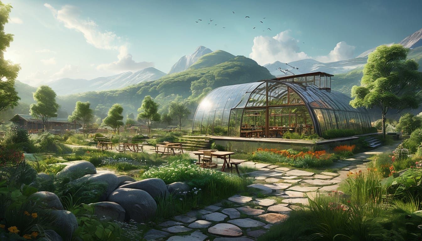 A sustainable and self-sufficient complex