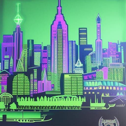Emerald City Sketchy Neighborhood - AI Generated Artwork - NightCafe ...
