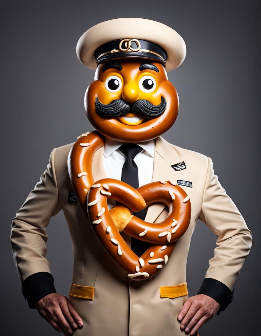 Pretzel man - AI Generated Artwork - NightCafe Creator