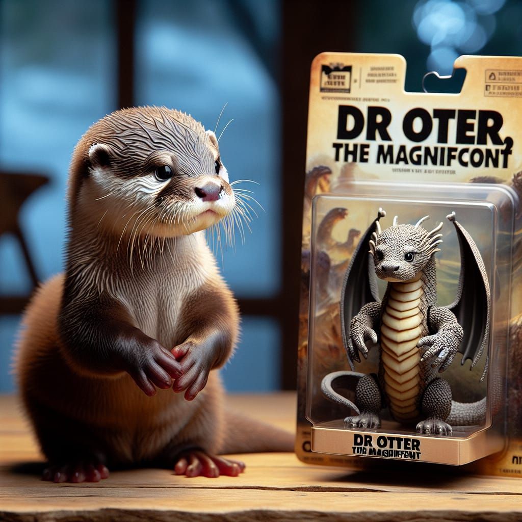 Dr'Otter action figure box - Dr'Otter action figure box