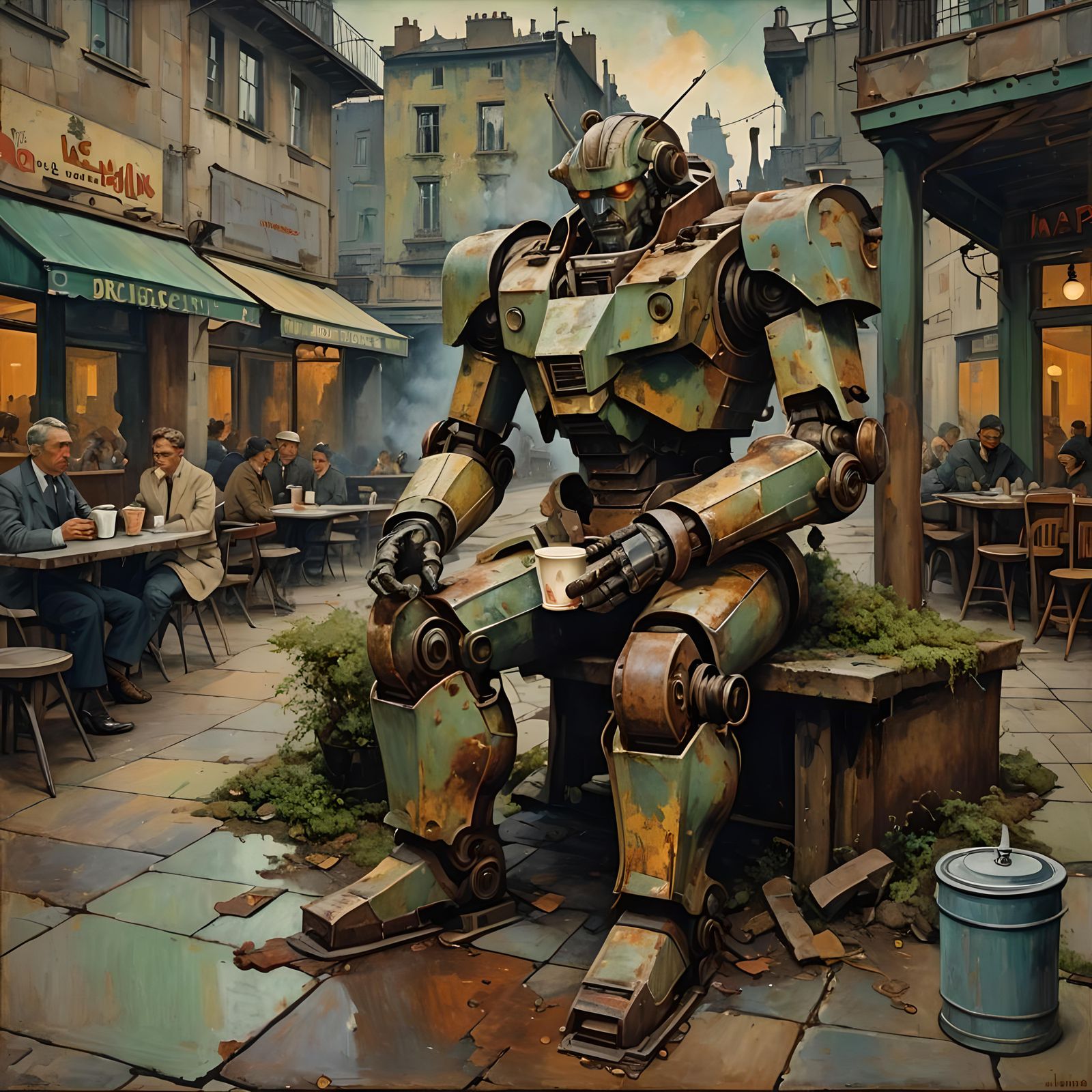 "The fat in the coffee nicely lubricates my joints, but I hate these ...