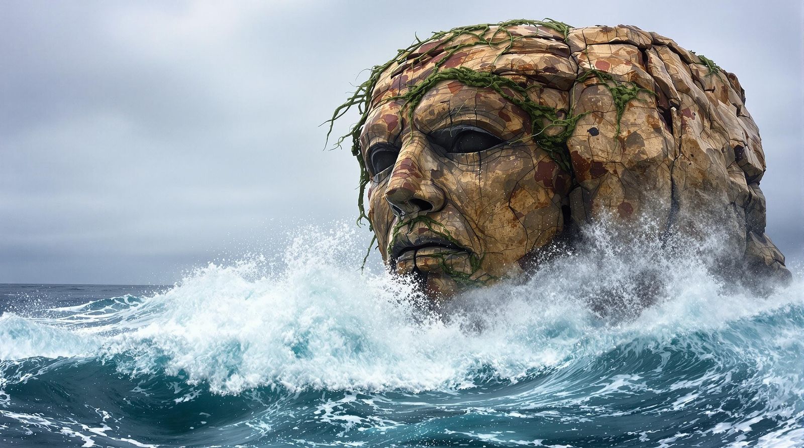 Sea-Worn Rock Formation - Sea-Worn Rock Formation