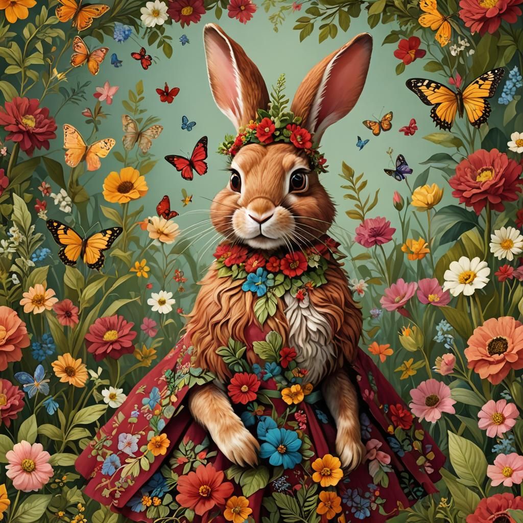 Easter Bunny - AI Generated Artwork - NightCafe Creator
