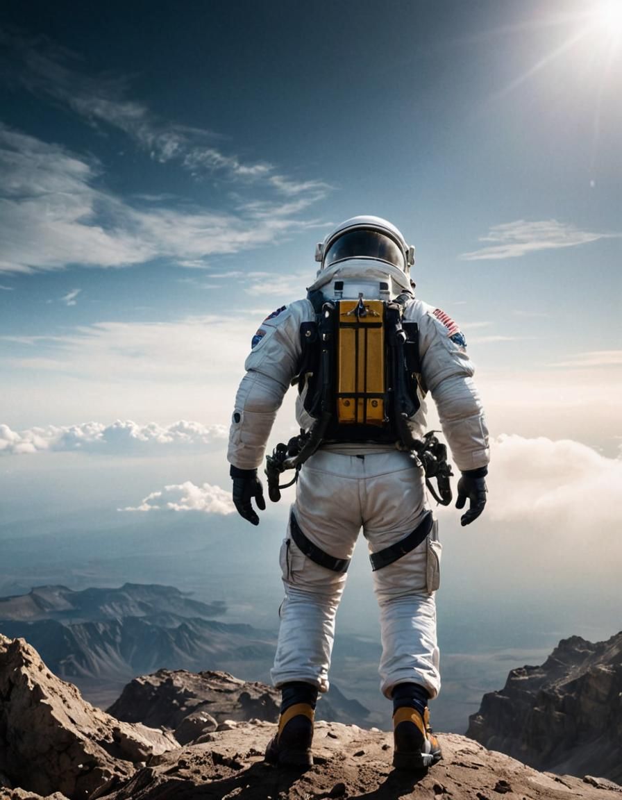 astronaut - Ultra Realistic Portrait of a Daring NASA Astro...