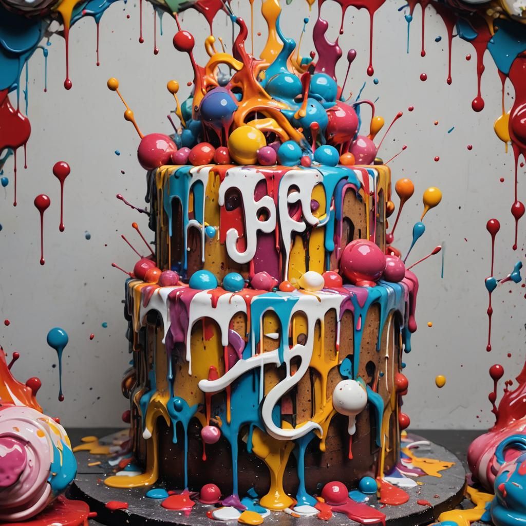 Cake Sculpture - AI Generated Artwork - NightCafe Creator