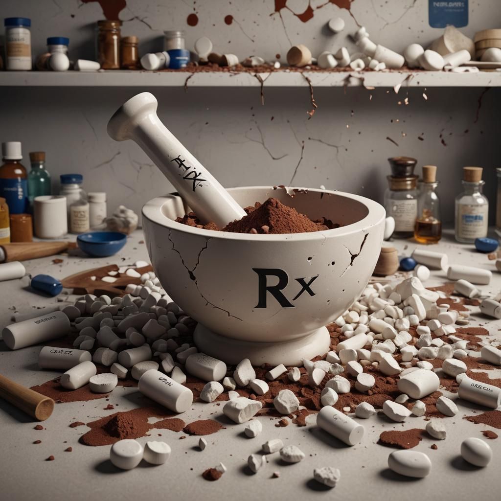 Compound Fracture - AI Generated Artwork - NightCafe Creator