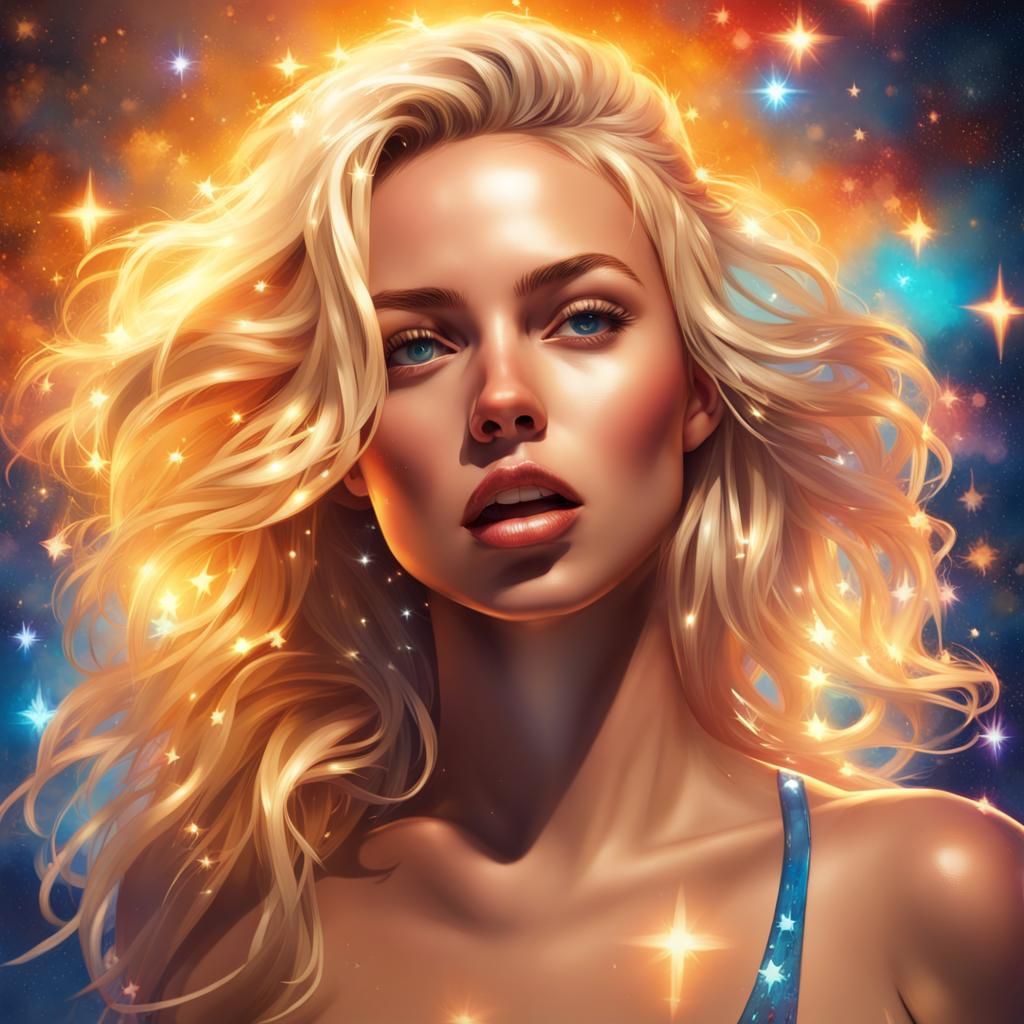bikini stars - AI Generated Artwork - NightCafe Creator