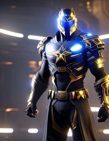 Cosmic Knight - AI Generated Artwork - NightCafe Creator