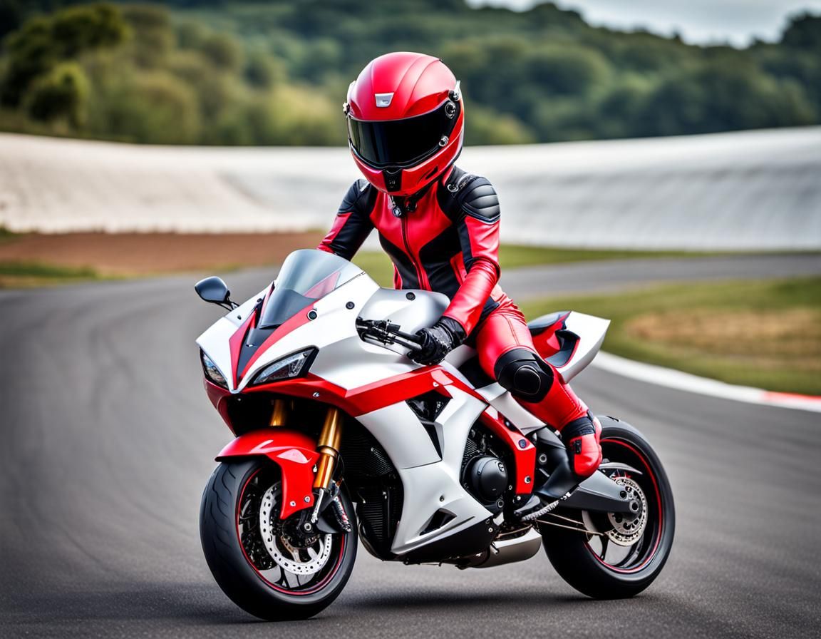 Cute Stunt Bikers - AI Generated Artwork - NightCafe Creator