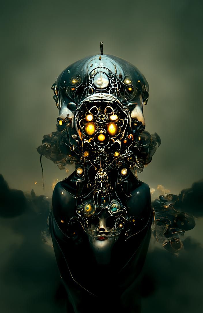 #modifiermonday Ghost in the machine - AI Generated Artwork - NightCafe ...