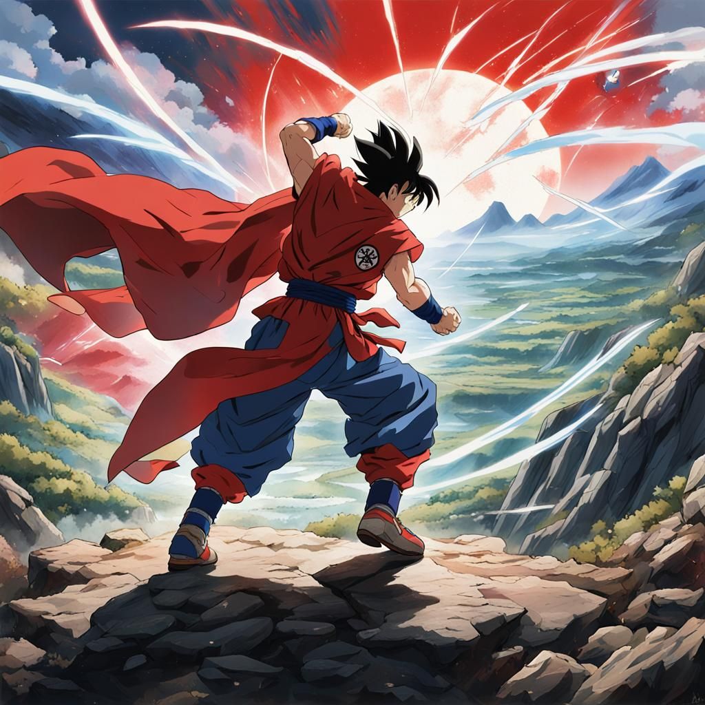 Anime Showdown. - AI Generated Artwork - NightCafe Creator