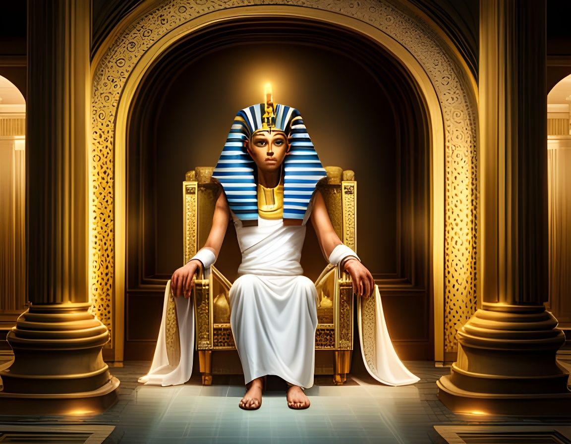 Young Pharaoh - AI Generated Artwork - NightCafe Creator