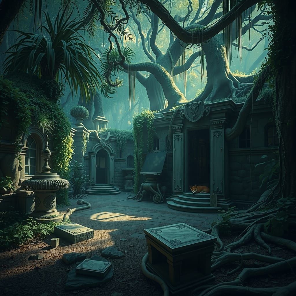 Mystical Ruins - Ancient Civilization Emerges from Ethereal ...