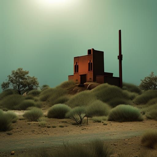 Abandoned church in Arizona which has become a meth hobo murder squat ...