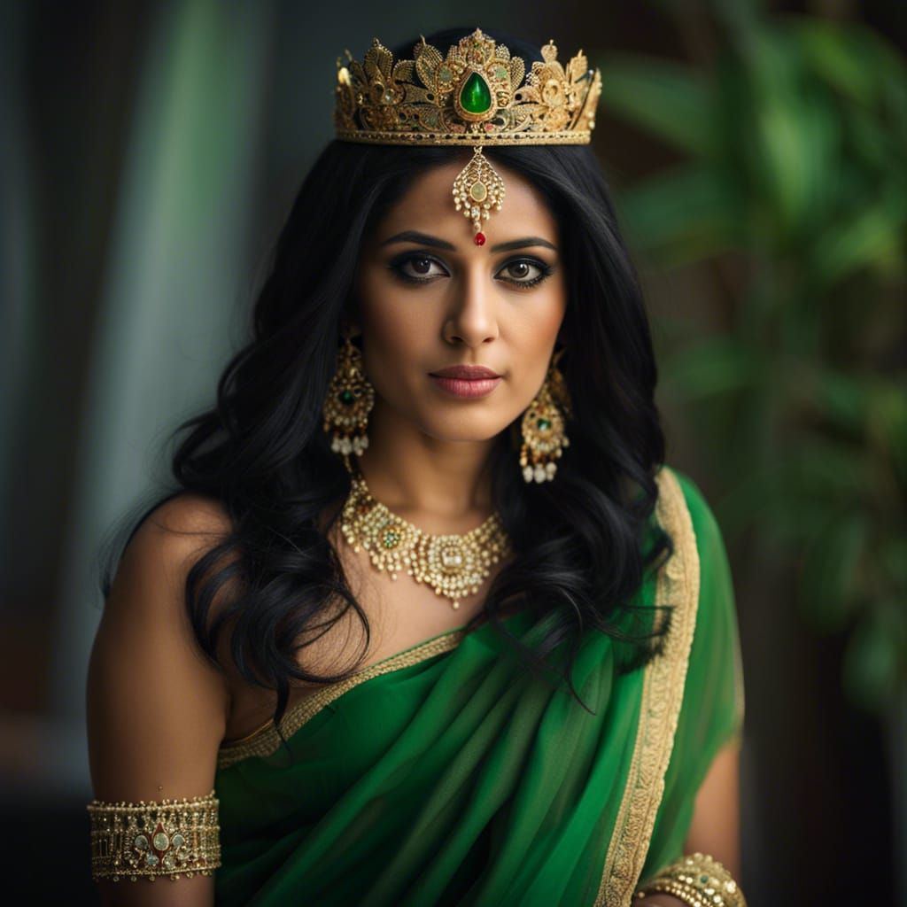 Jade Queen - AI Generated Artwork - NightCafe Creator