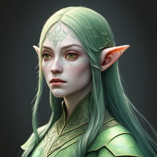 elven portrait - AI Generated Artwork - NightCafe Creator