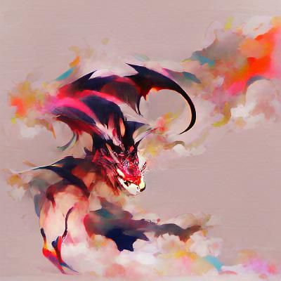Demon dragon - AI Generated Artwork - NightCafe Creator