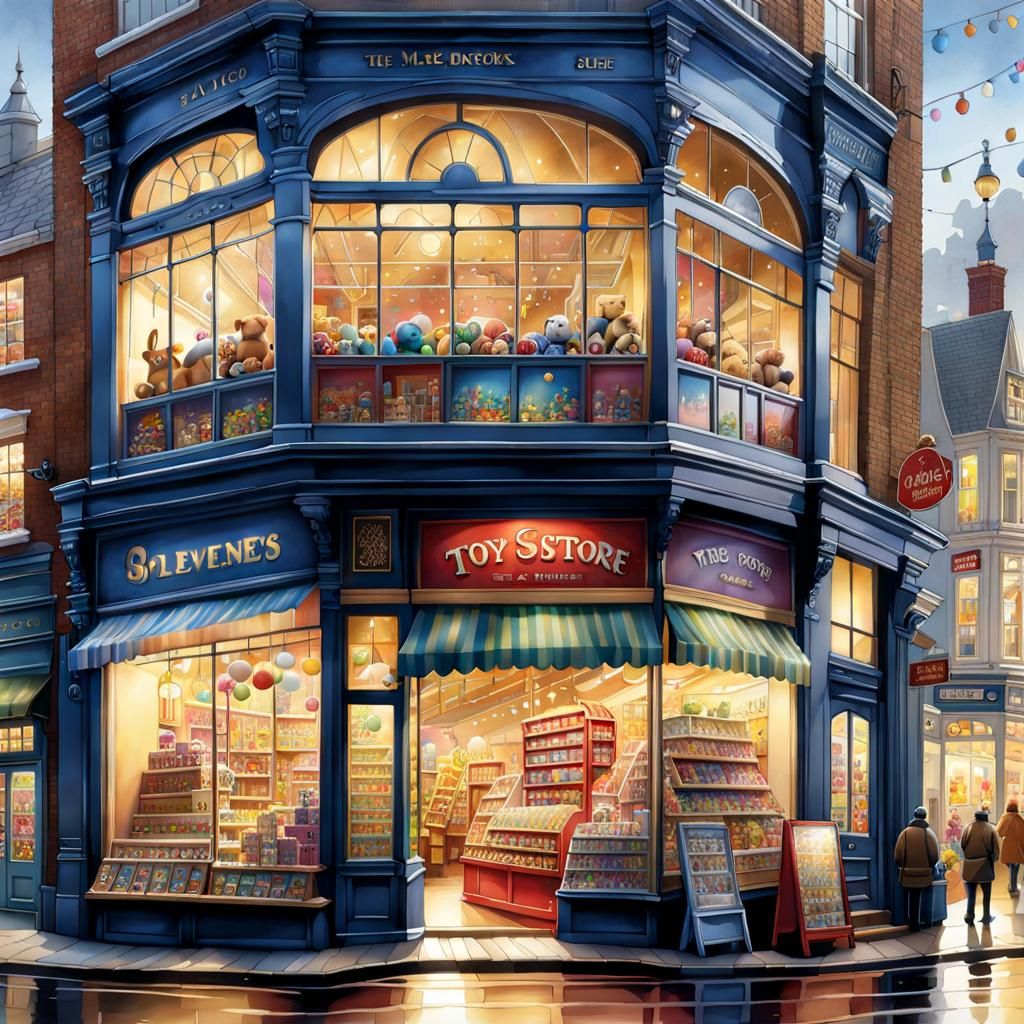 toy shop - AI Generated Artwork - NightCafe Creator
