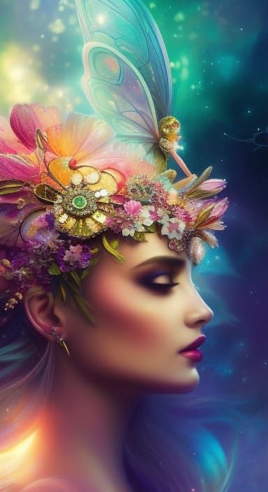 Fairy Ride Along - AI Generated Artwork - NightCafe Creator