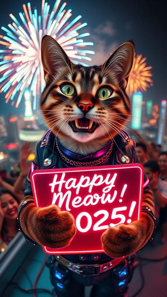 Happy Meow! ~ 2025! - Happy Meow! ~ 2025!
