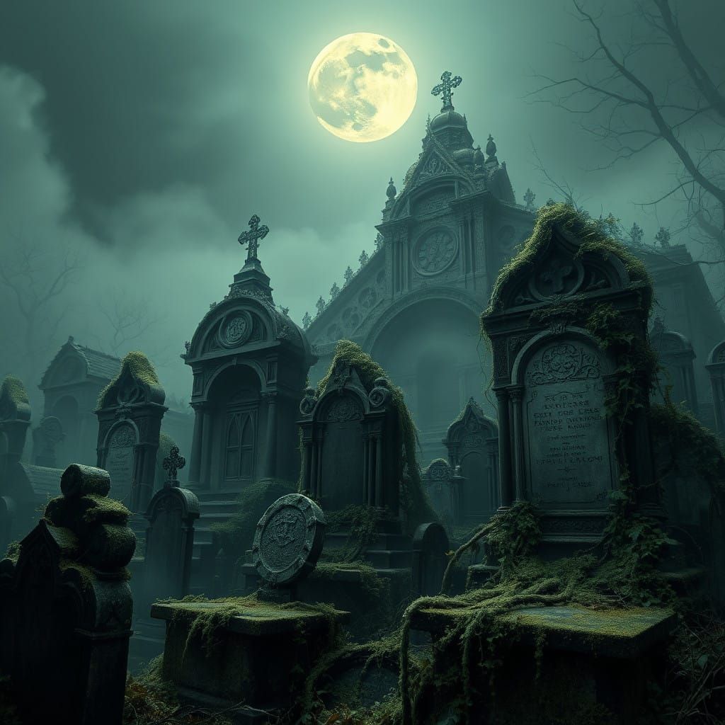 Eldritch, Gothic Abomination Lurks in the Shadows ... - AI Art