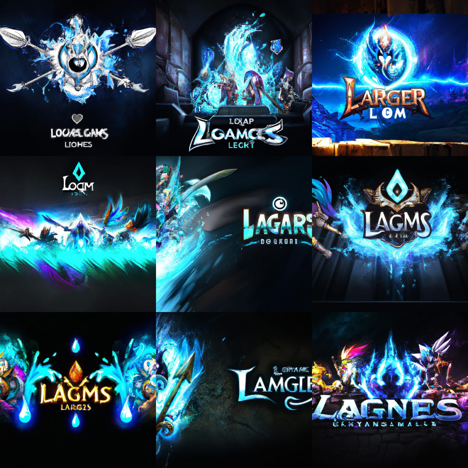 League Of Legends Loading Screen Splash Art - AI Generated Artwork ...