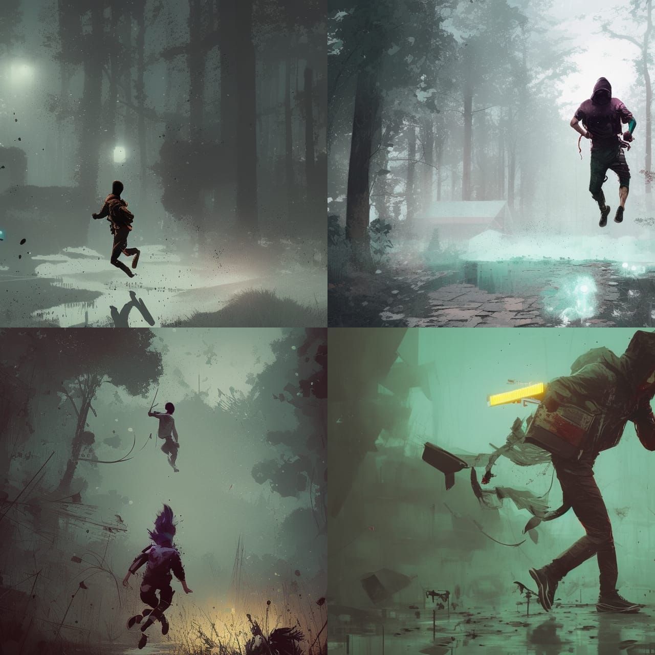 A person running - AI Generated Artwork - NightCafe Creator