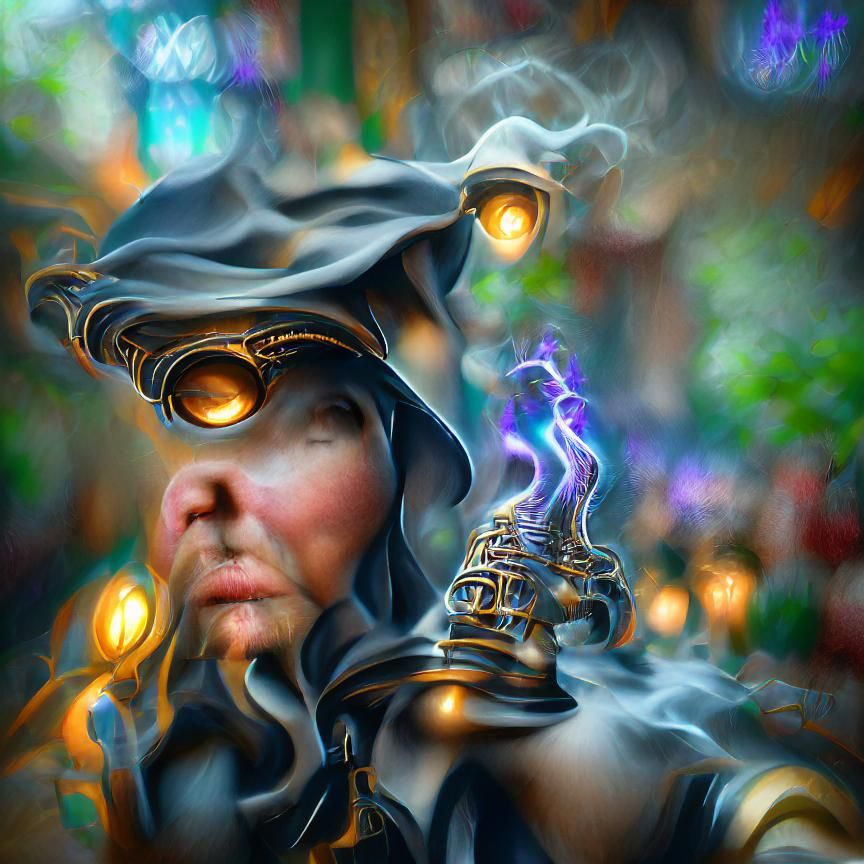 Shadow Mage - AI Generated Artwork - NightCafe Creator