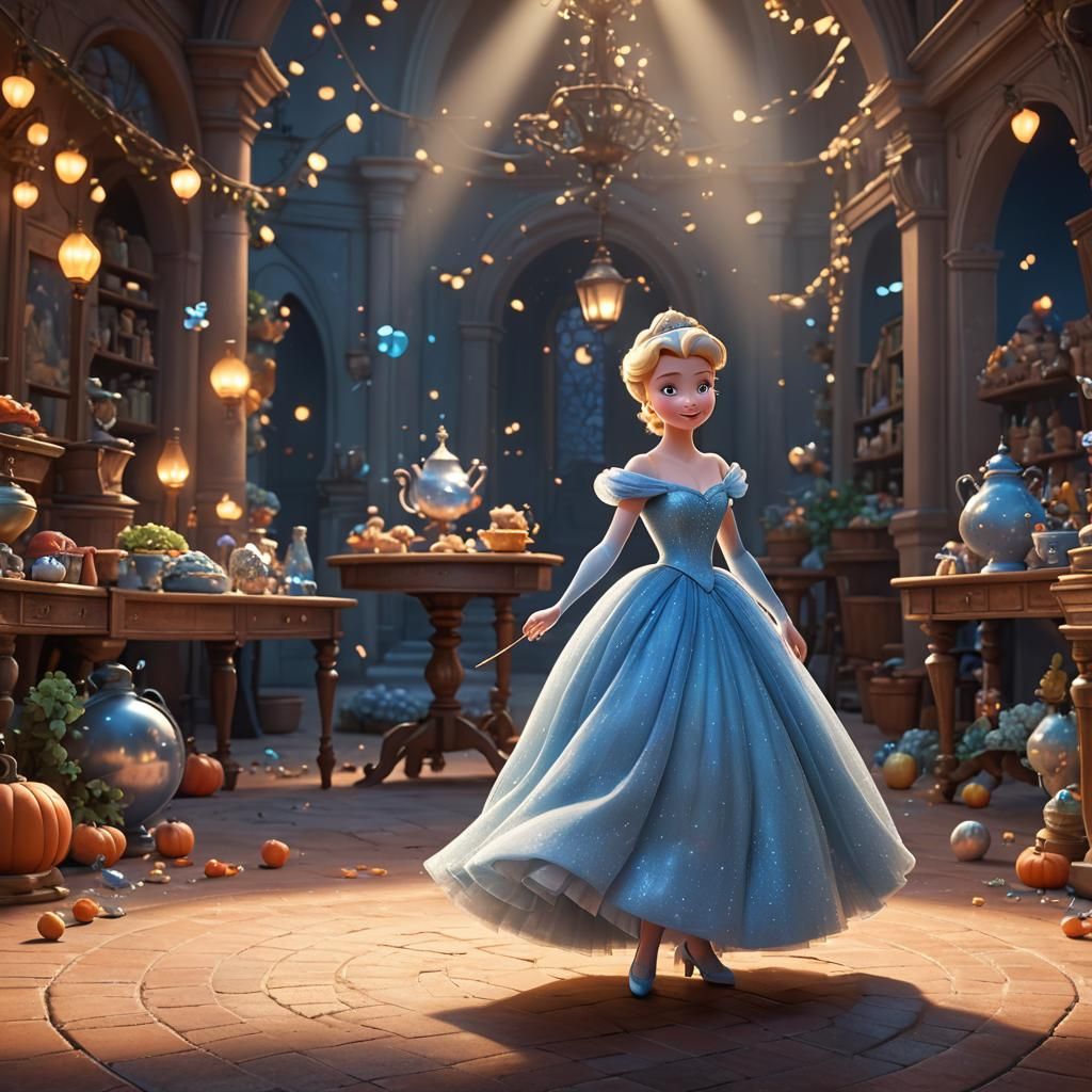 Cinderella - AI Generated Artwork - NightCafe Creator