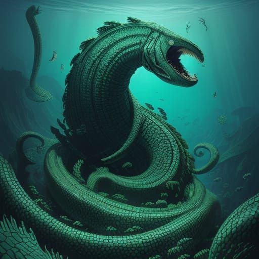 Giant Anaconda Underwater - Surreal Underwater Encounter wit...