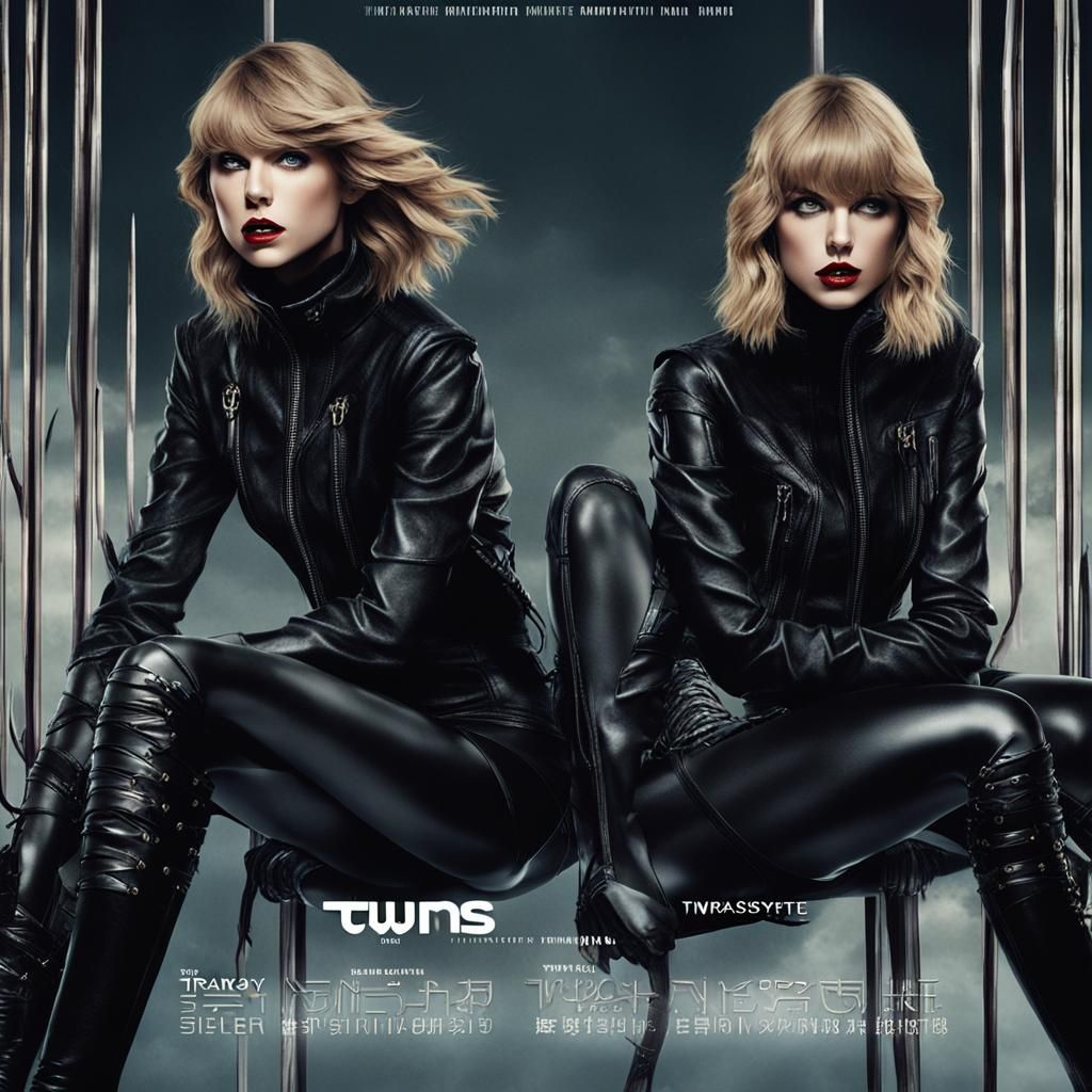 The cover of a glossy magazine called Twins Magazine . Taylor Swift and ...