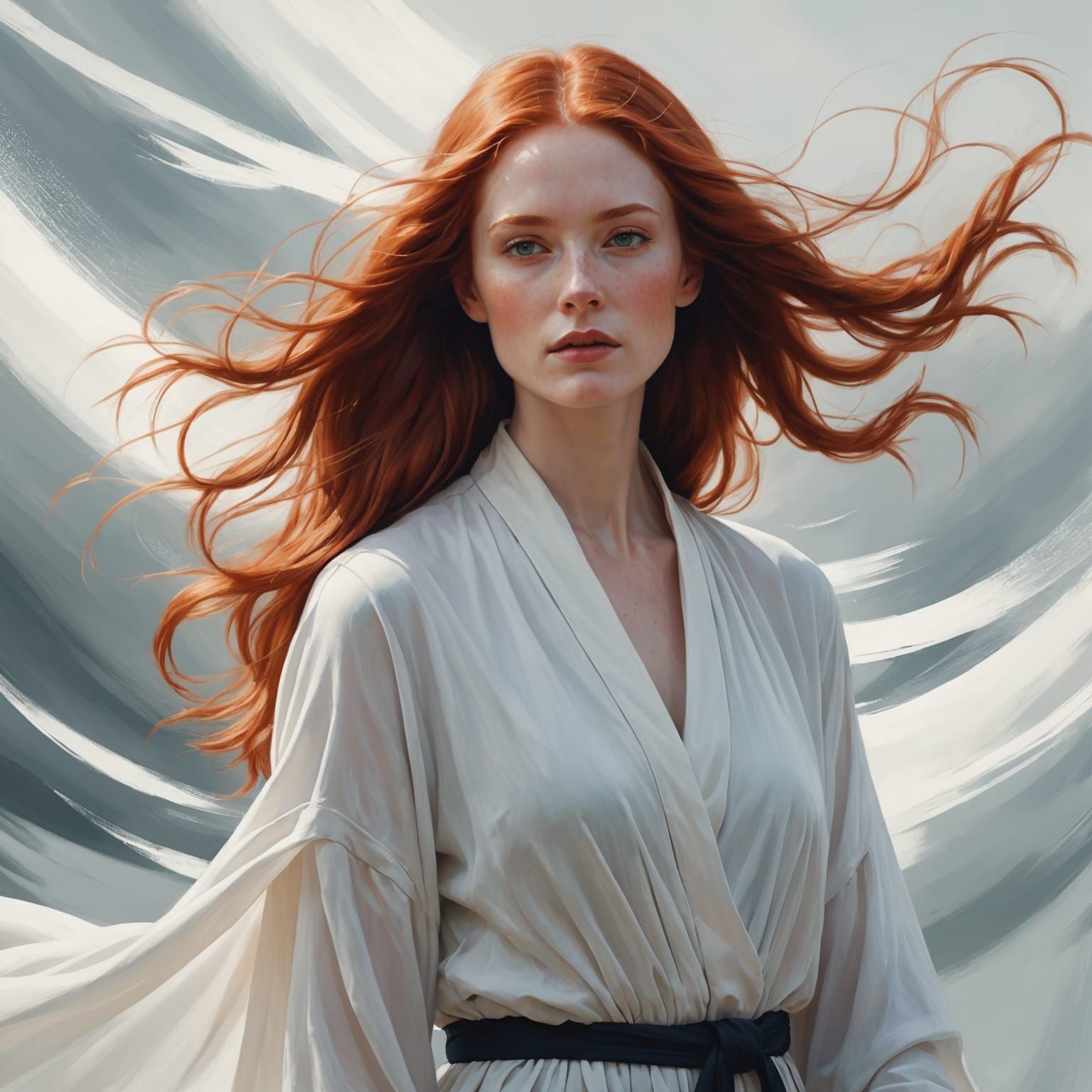 Redhead - AI Generated Artwork - NightCafe Creator