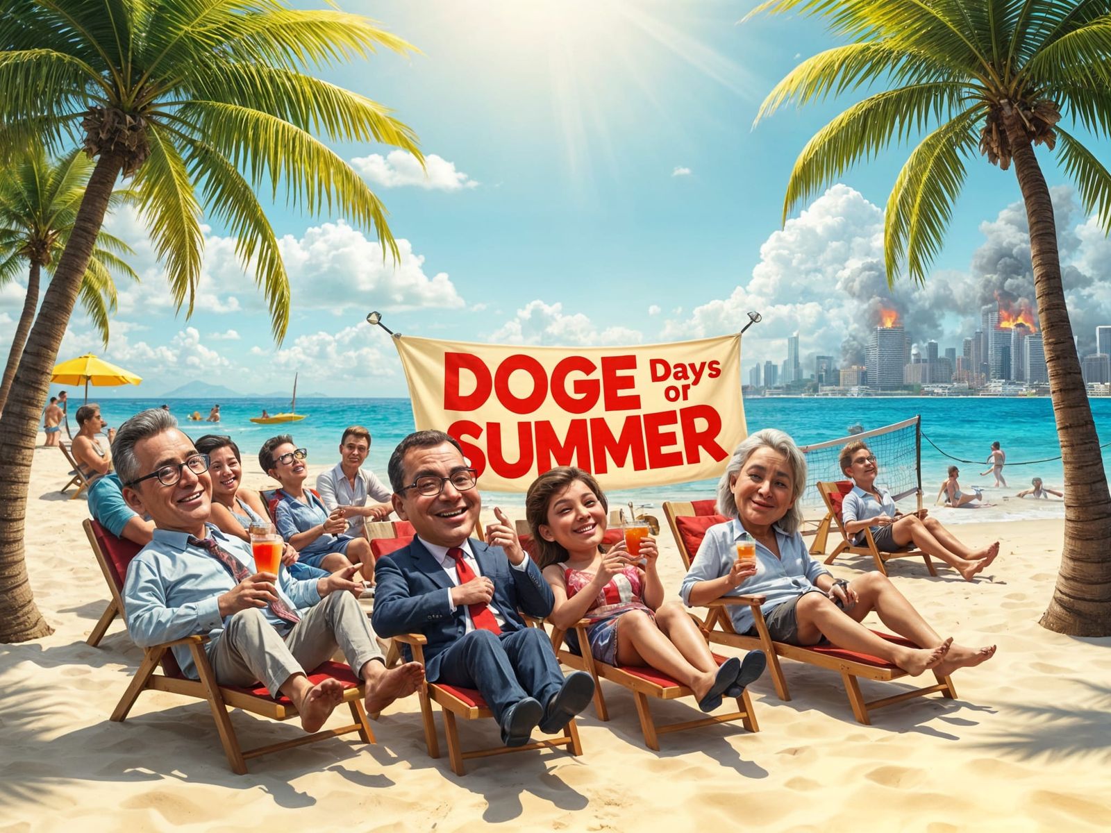 The Doge Days of Summer - Satirical Summer Leisure in Exagge...