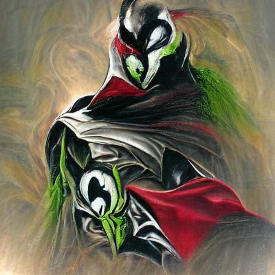 A portrait of Spawn - AI Generated Artwork - NightCafe Creator